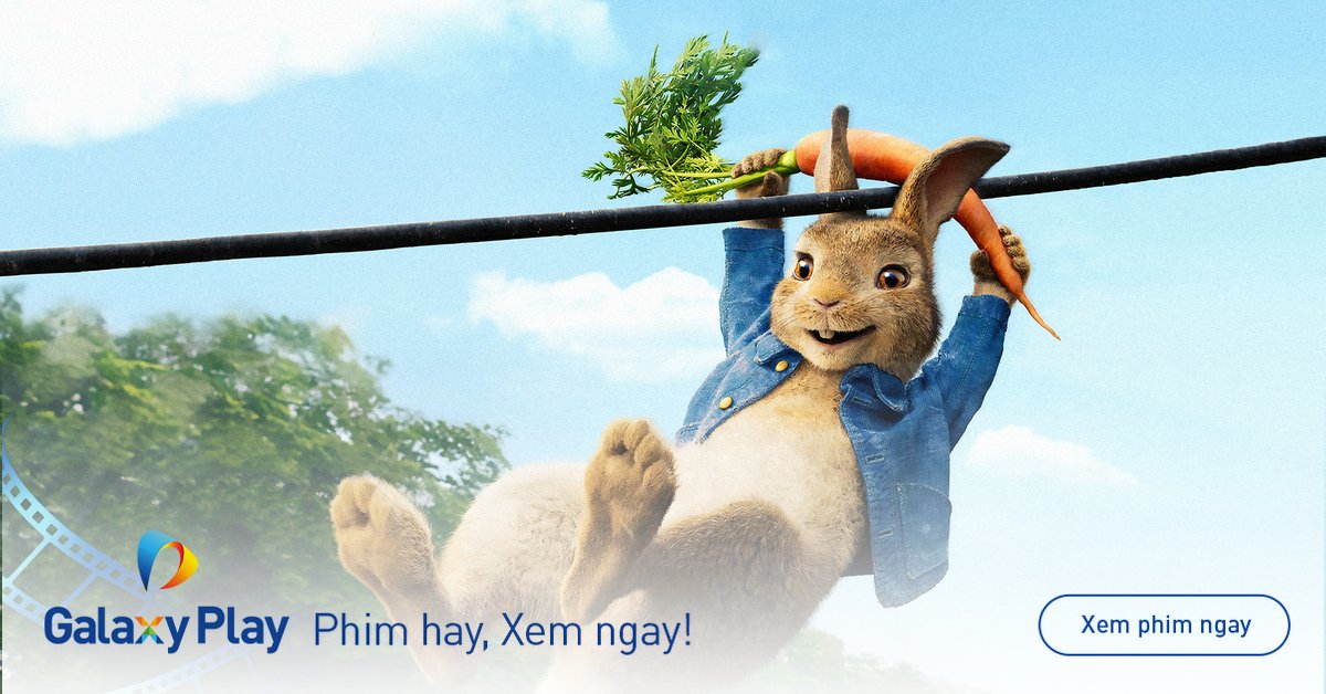 Xem phim Peter Rabbit có bản quyền tại Galaxy Play